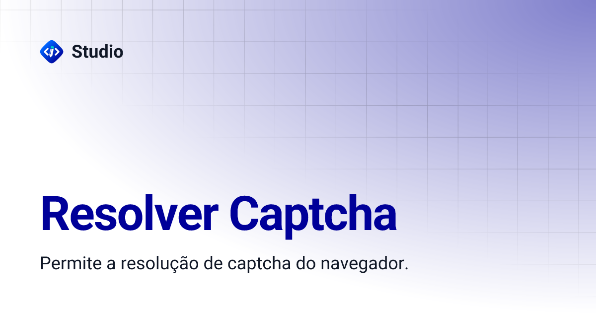 Resolver Captcha | Studio