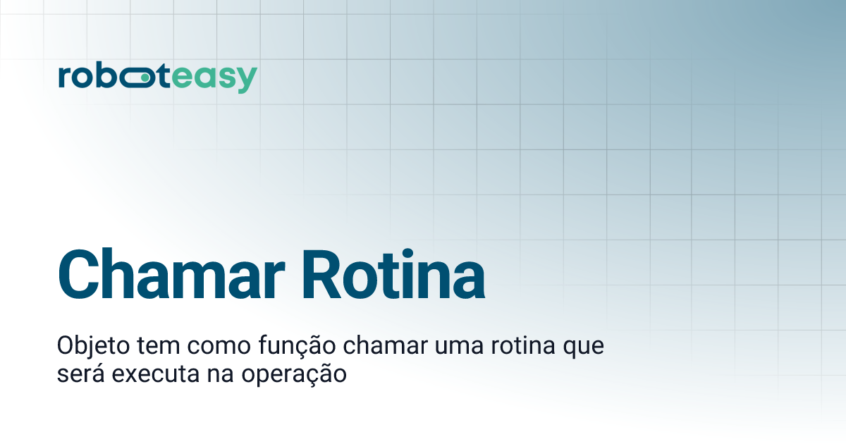 Chamar Rotina | Studio