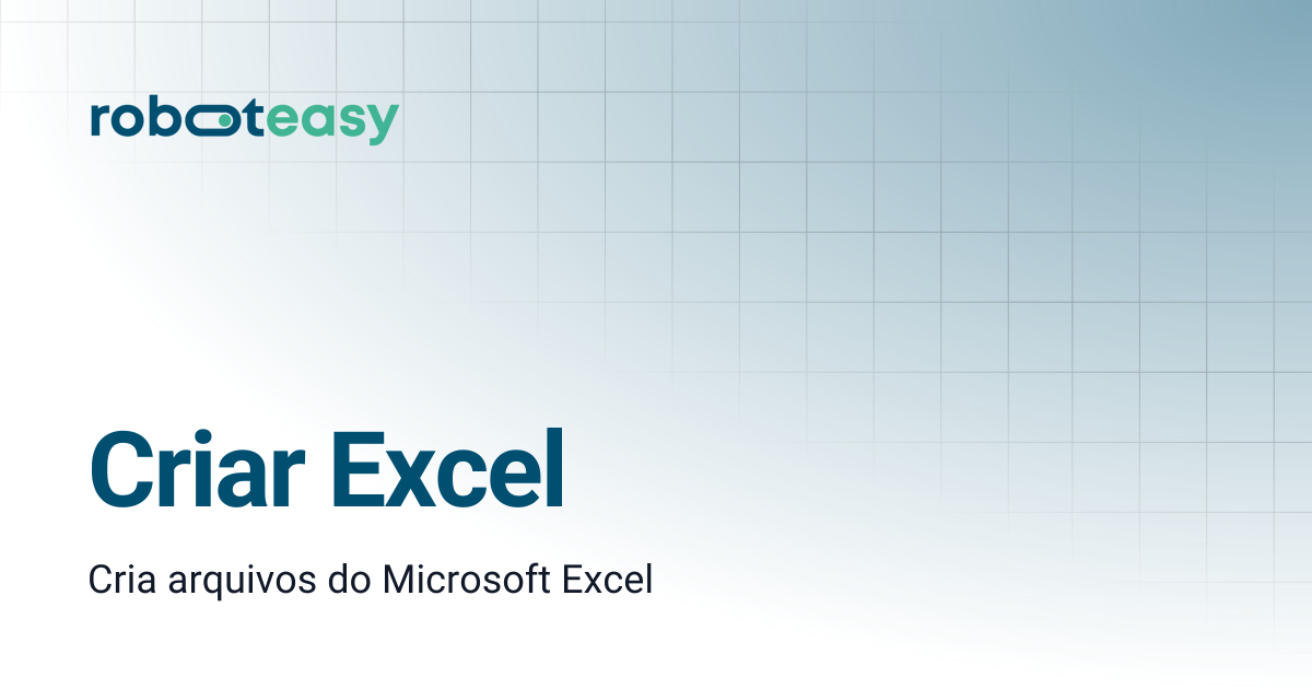 Criar Excel | Studio
