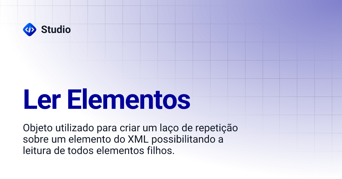 Ler Elementos | Studio