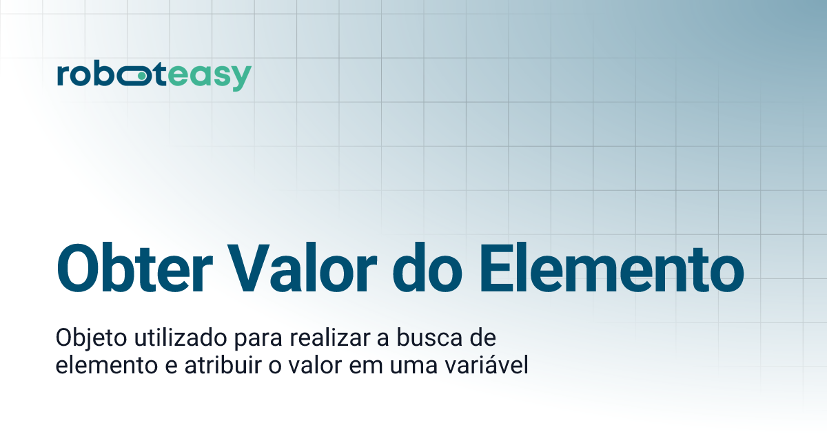 Obter Valor do Elemento | Studio