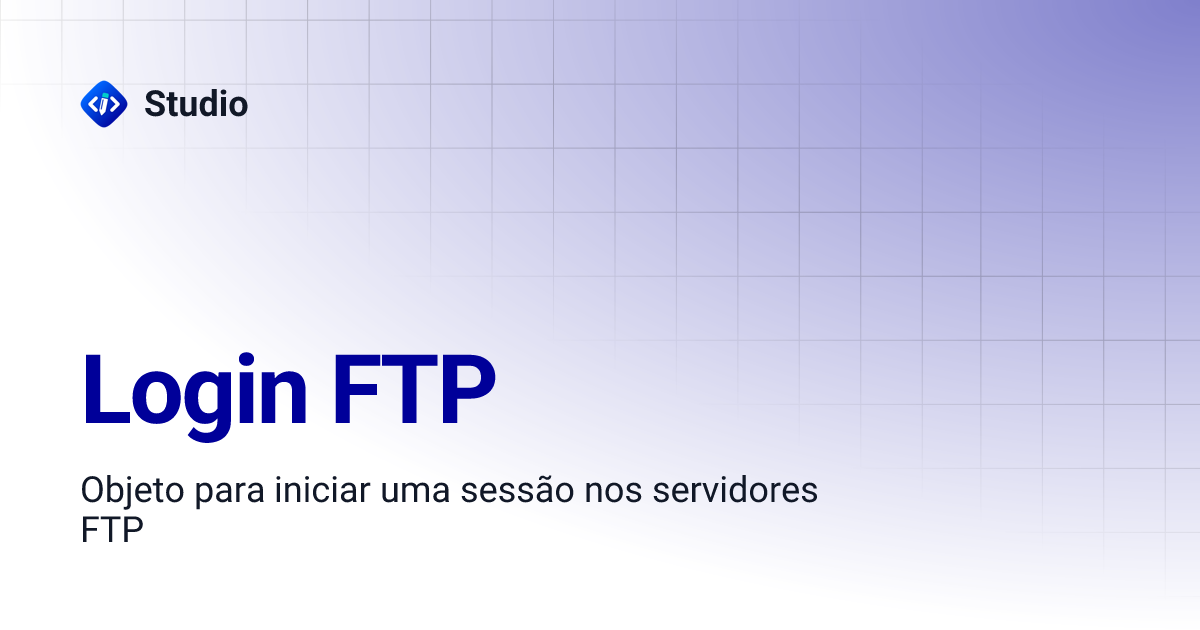 Login FTP | Studio